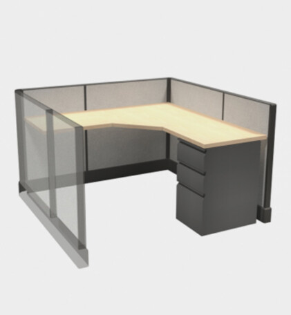 5′ x 5′ x 39” H - Fastcubes